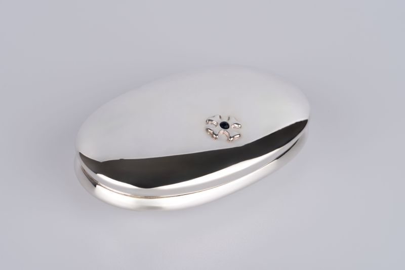Sillem's Oval Pill Box - Sterling Silver | 1106